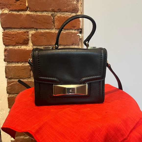 kate spade | Bags | Kate Spade Mini Box Crossbody Bag Black Purse With ...
